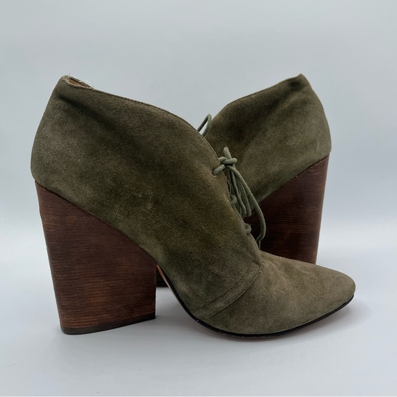 Matt Bernson | Shoes | Matt Bernson Mesa Stacked Blade Heel Booties In ...